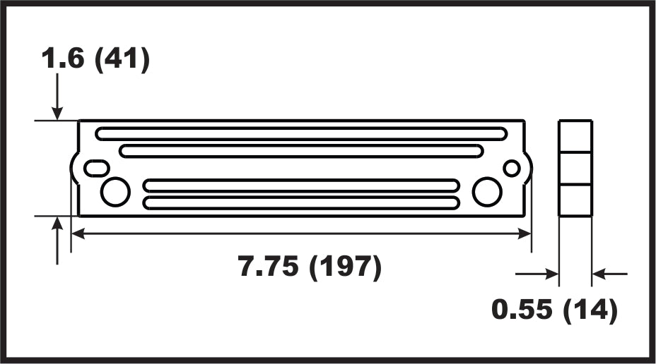 00353A for Suzuki Outboard Bar Anode 40–350hp — Replaces Suzuki, Tohat ...